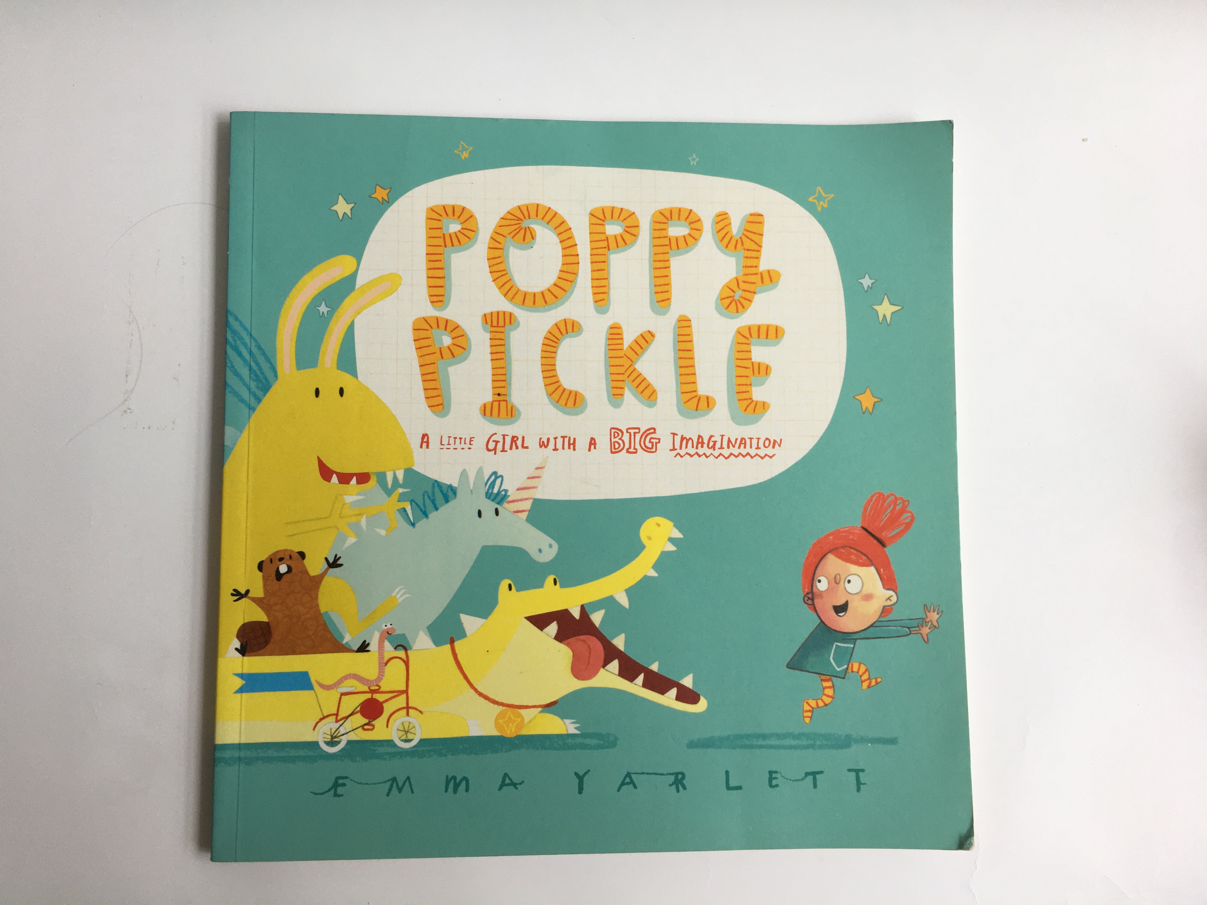 Poppy Pickle A Little Girl with a Big Imagination by Emma Yarlett. – 绘本 ...